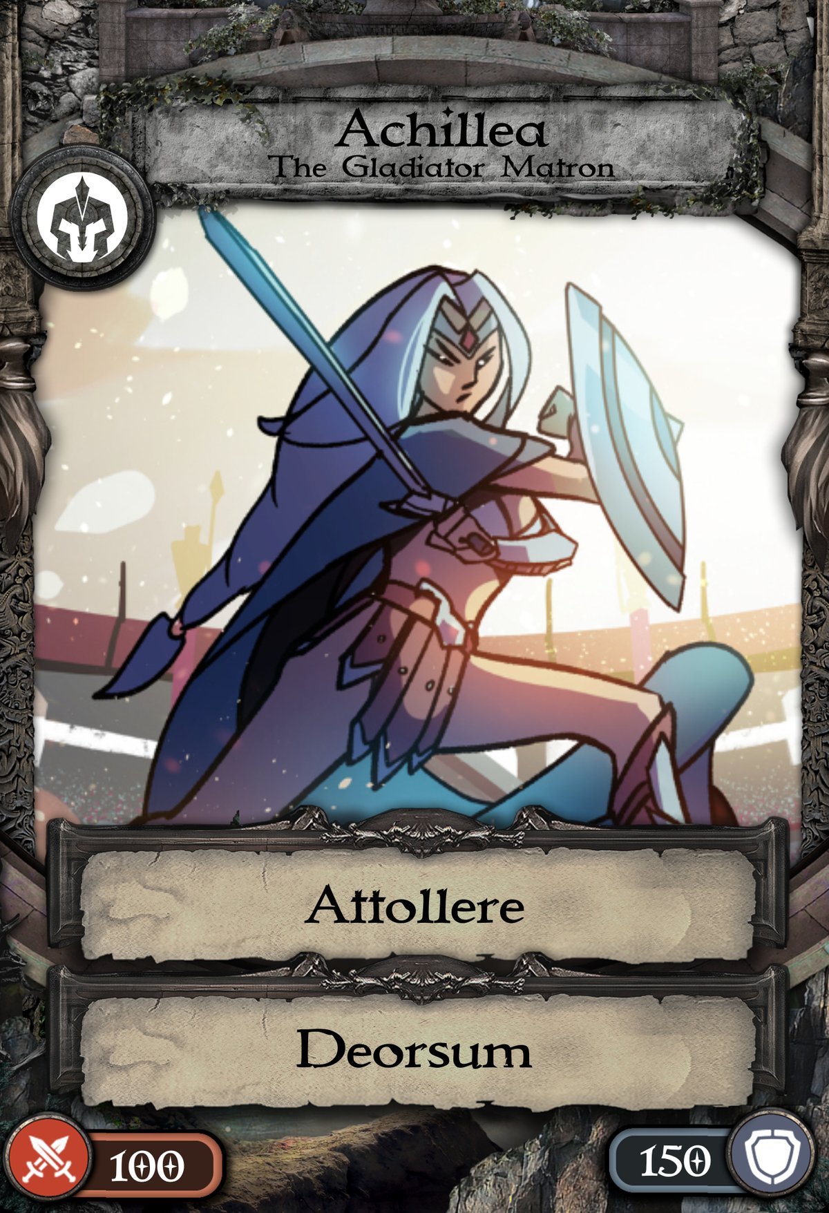 Achillea, the Gladiator Matron - Summoner's Nexus